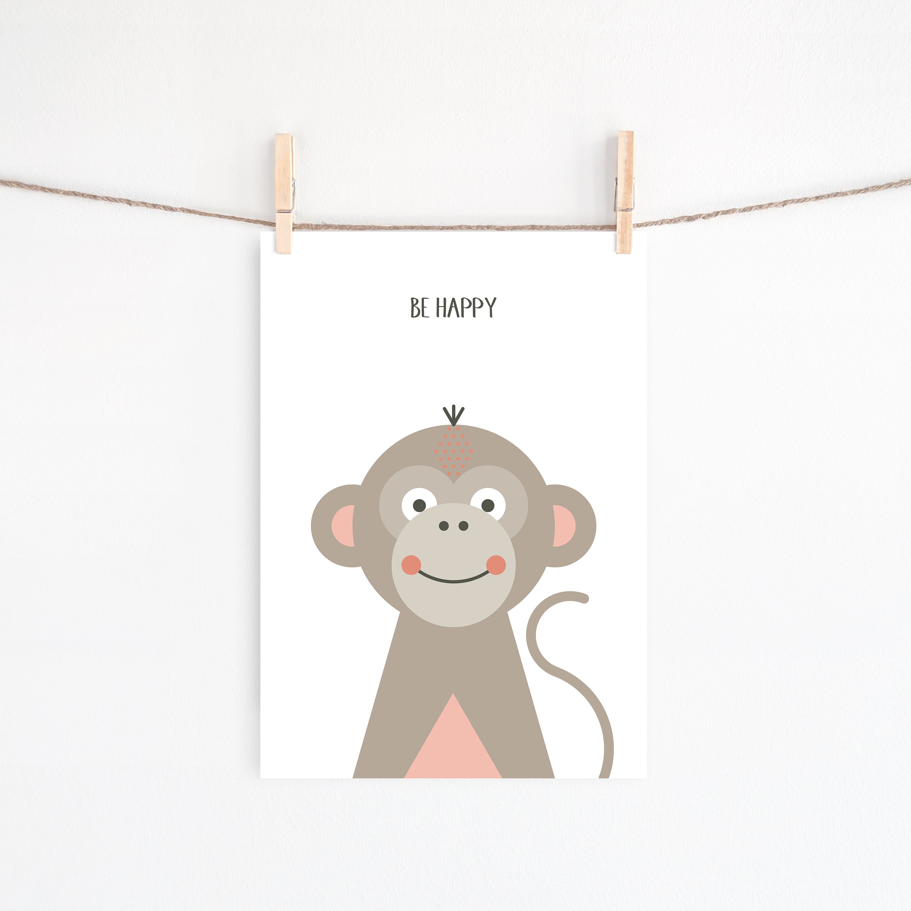 Set of 3 Jungle Theme Posters, Printable Kids Wall Art, Safari Nursery ...