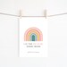 Set of 6 Rainbow Classroom Posters Printable Kids Wall Art - Etsy