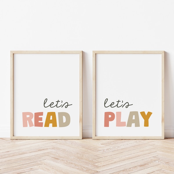Lets Read Lets Play - Etsy