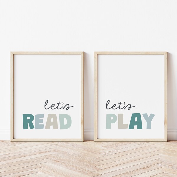 Lets Read Lets Play - Etsy