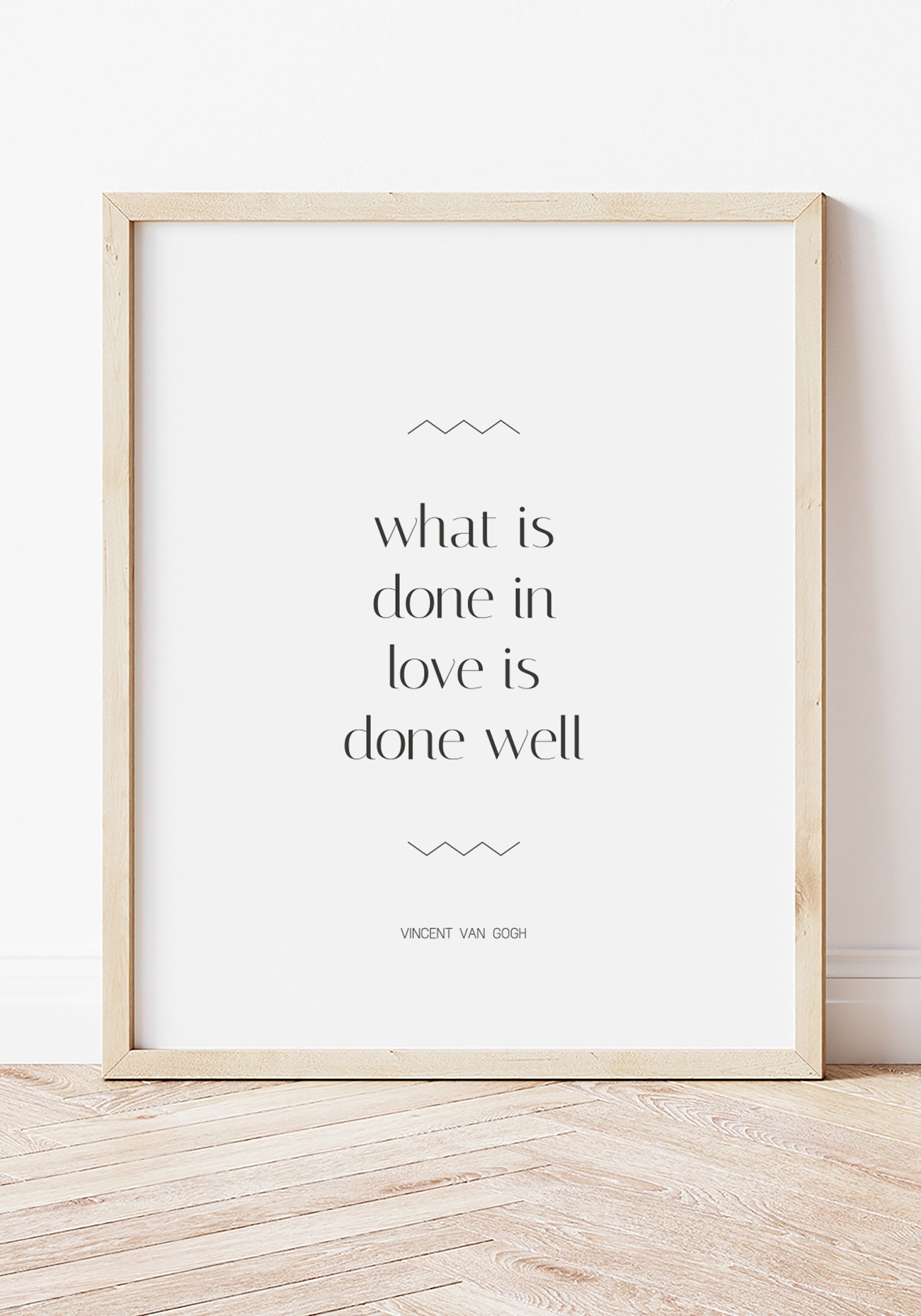 What is Done in Love is Done Well, Instant Download, Printable Wall Art ...