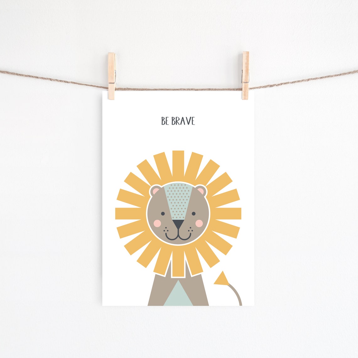 Set of 3 Jungle Theme Posters, Printable Kids Wall Art, Safari Nursery ...