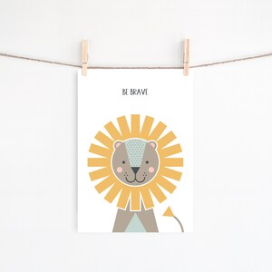 Set of 3 Jungle Theme Posters, Printable Kids Wall Art, Safari Nursery ...