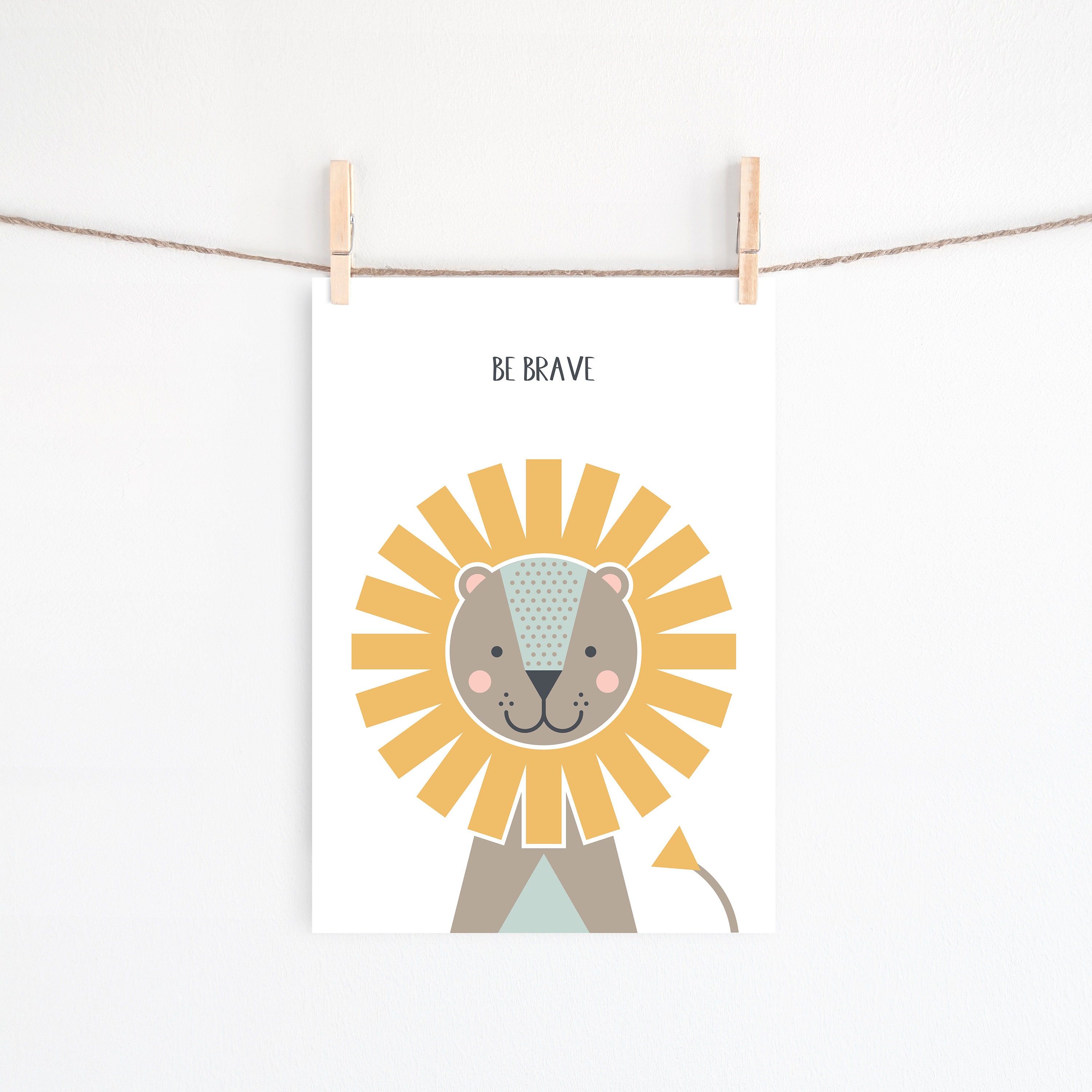 Set of 3 Jungle Theme Posters, Printable Kids Wall Art, Safari Nursery ...