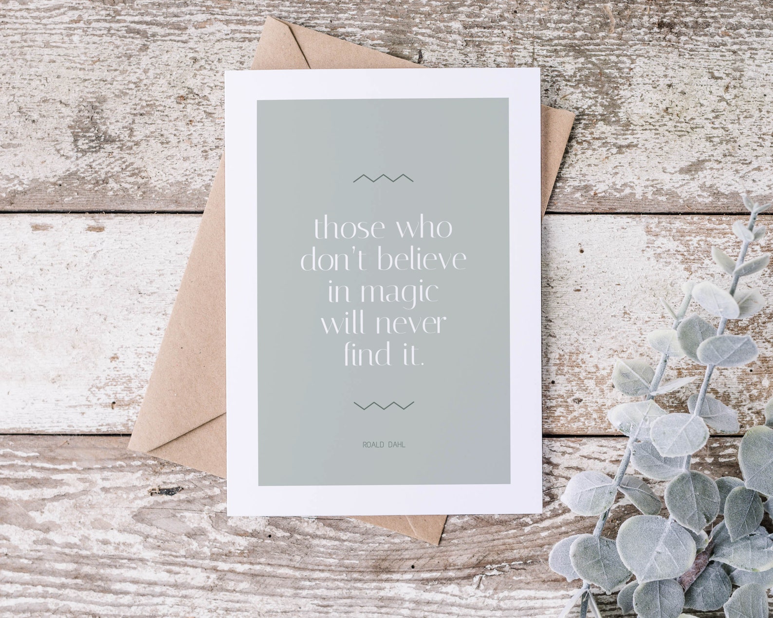 Those Who Dont Believe in Magic Will Never Find It Instant - Etsy