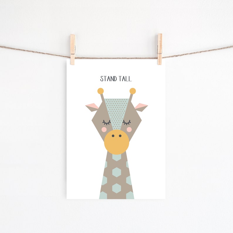 Set of 3 Jungle Theme Posters, Printable Kids Wall Art, Safari Nursery ...