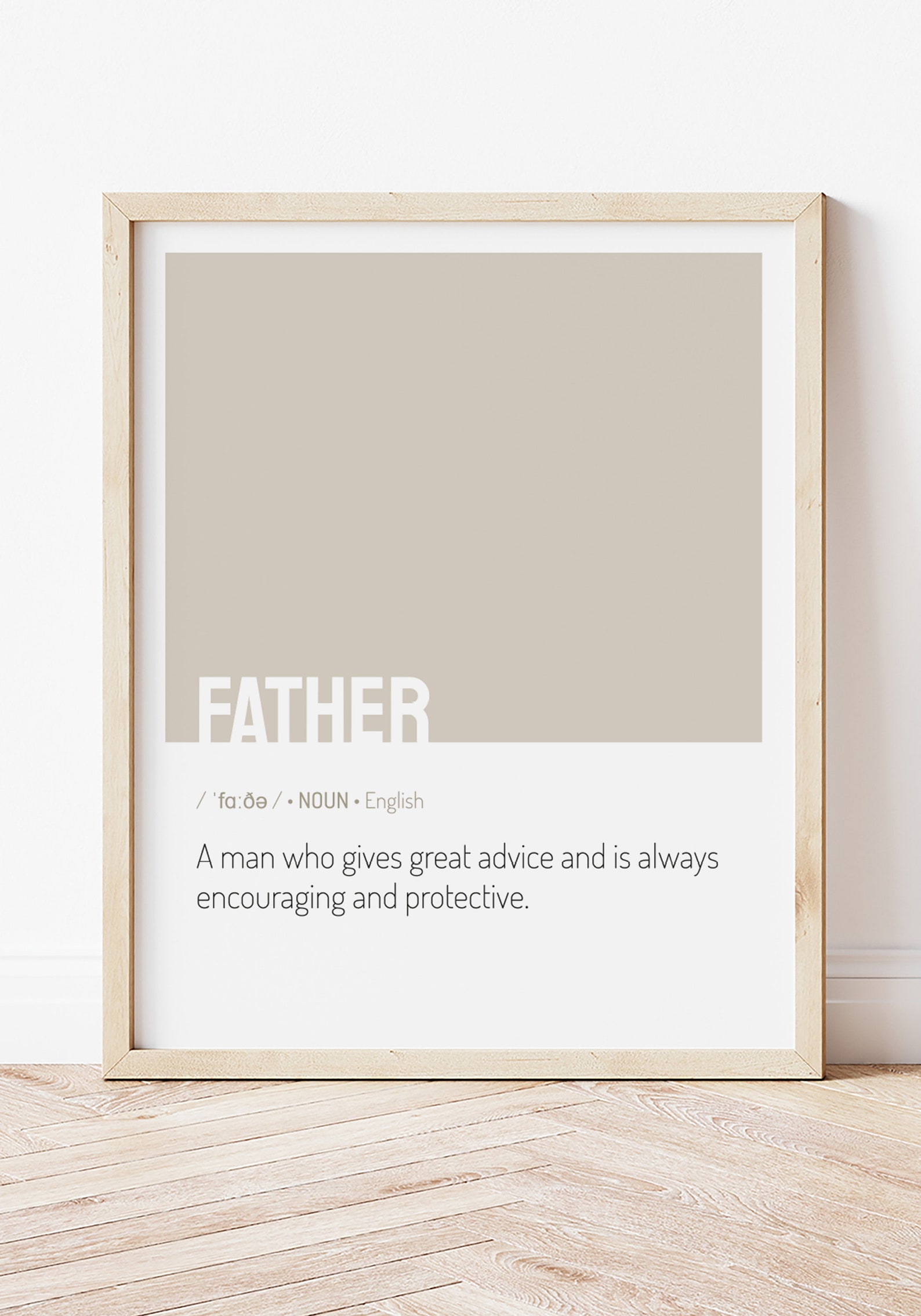 Father Definition Print, Dictionary Art, Instant Download, Printable ...