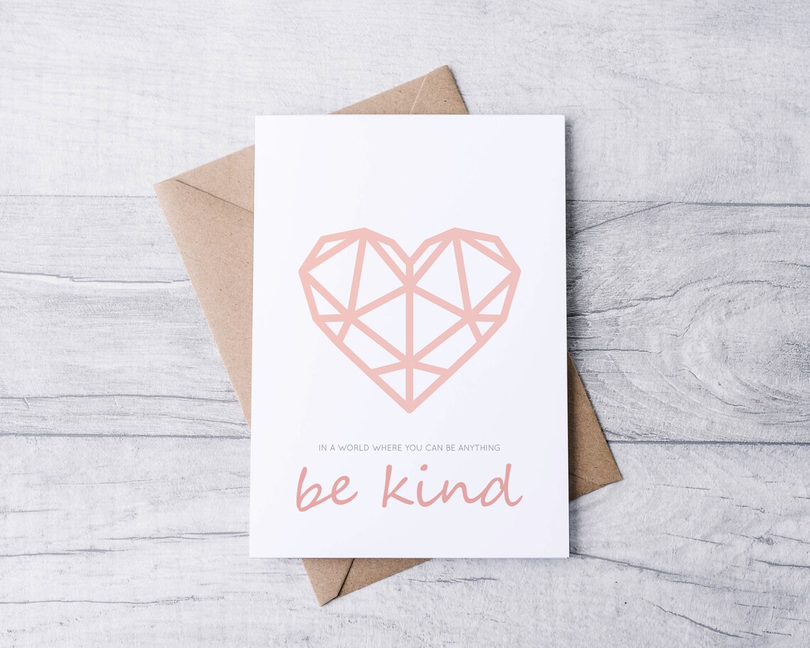 Be Kind Wall Print Instant Download Printable Wall Art - Etsy