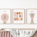 Set of 3 Jungle Theme Posters, Printable Kids Wall Art, Safari Nursery ...