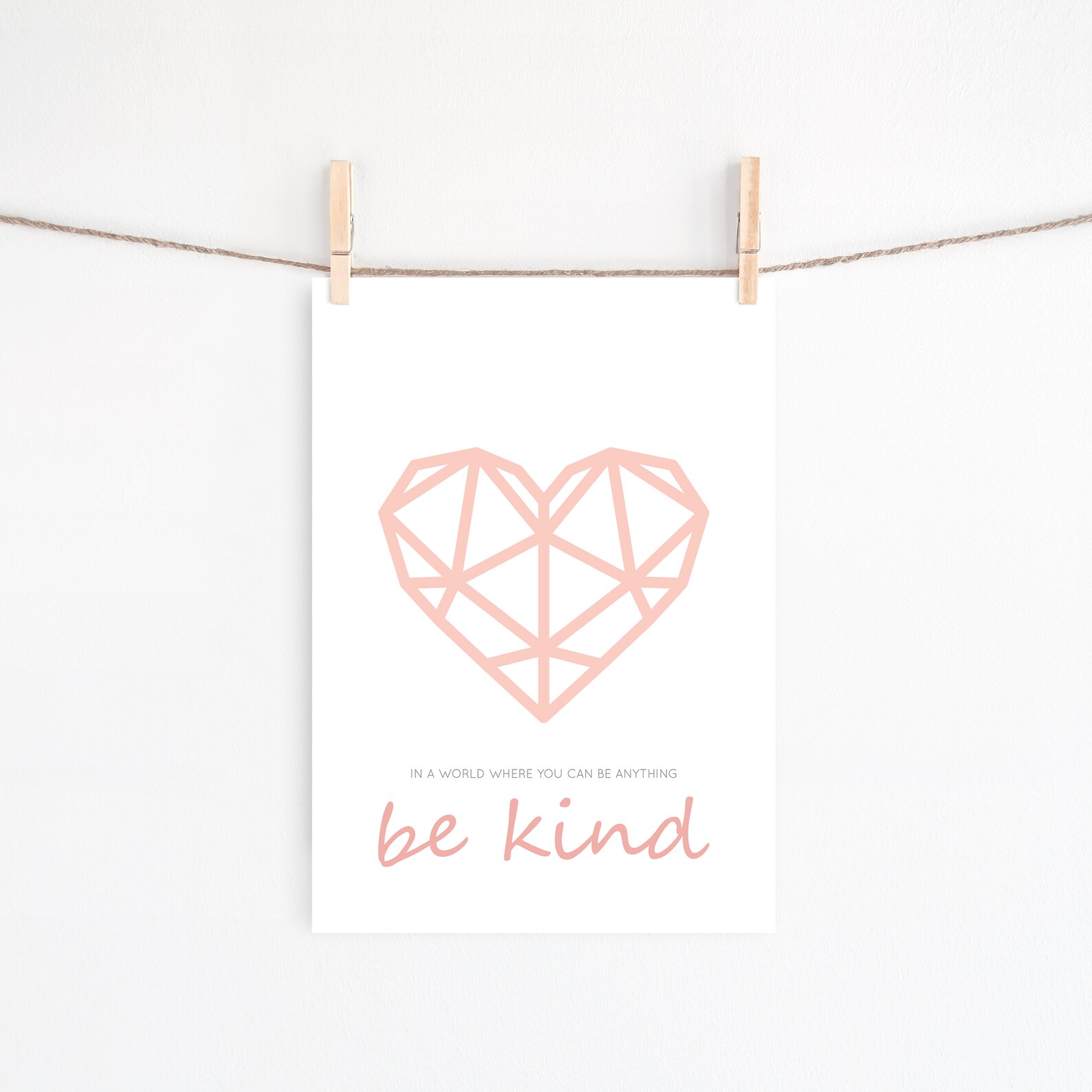 Be Kind Wall Print Instant Download Printable Wall Art - Etsy