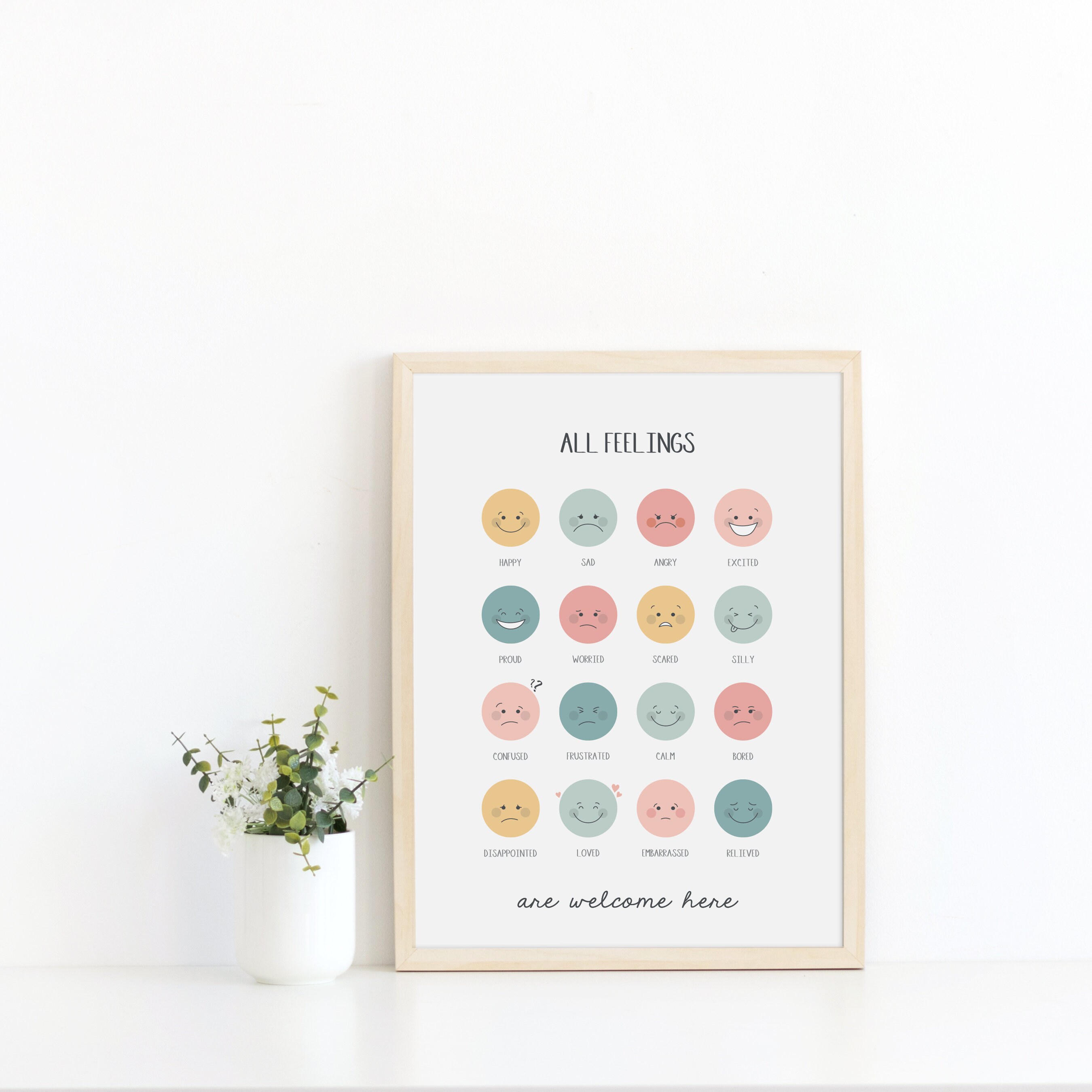 My Feelings Wall Print Instant Download Printable Wall Art - Etsy