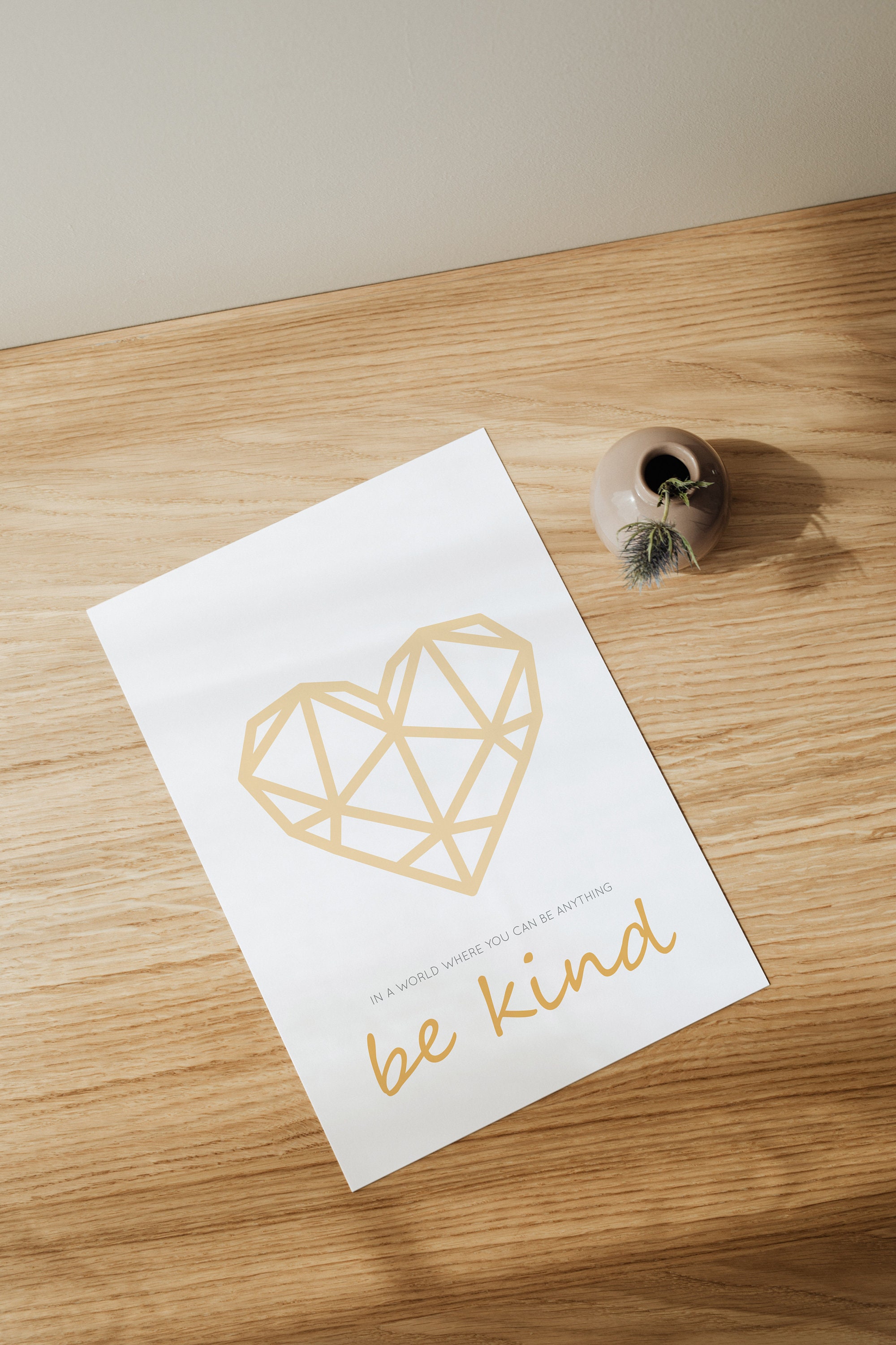 Be Kind Wall Print Instant Download Printable Wall Art - Etsy