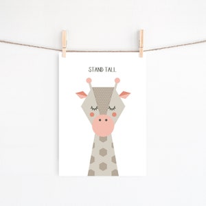 Set of 3 Jungle Theme Posters, Printable Kids Wall Art, Safari Nursery ...