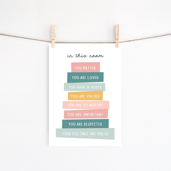 Classroom Poster - Etsy