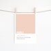 Set of 4 Block Color Posters, Family Bundle, Digital Download, Home ...
