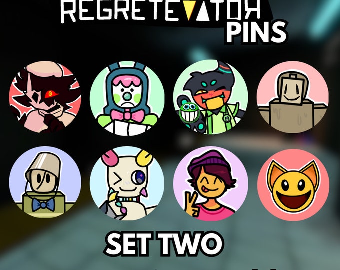 Regretevator Stickers - Etsy