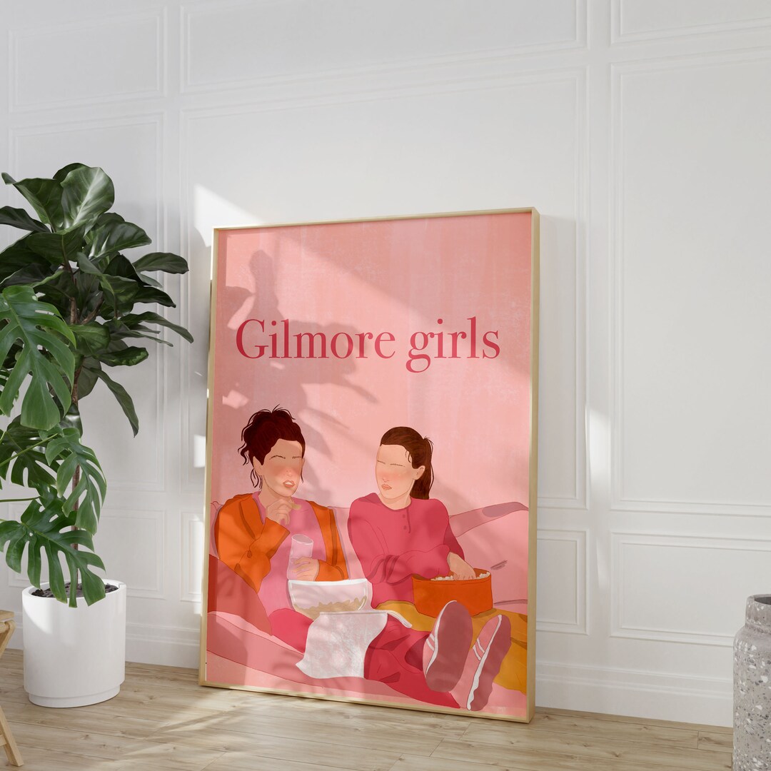 Gilmore Girls Tv Show Illustration Print - Etsy