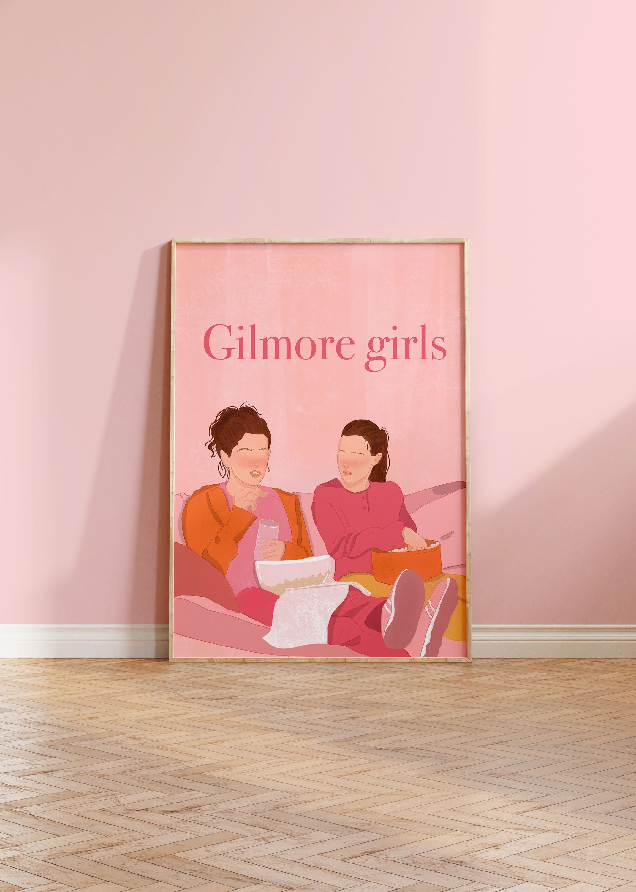 Gilmore Girls Tv Show Illustration Print - Etsy UK