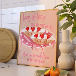 Puff Pastry Wall Art Print - Guts Olivia Rodrigo - Etsy