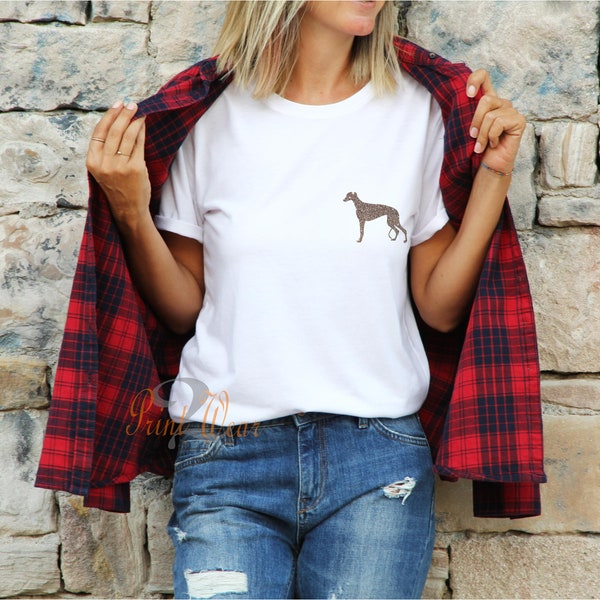 Greyhound T Shirt - Etsy