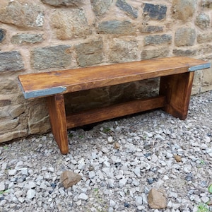 Handmade Rustic Style Scaffold Board Bench/seating With or Without ...