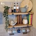 Mug Rail for Hanging Cups/utensils Available in 60/80cm to Fit Under ...