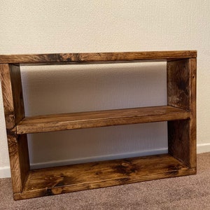 Chunky Shoe Rack | Large Solid Wooden Shoe Rack | Rustic Shoe Storage ...