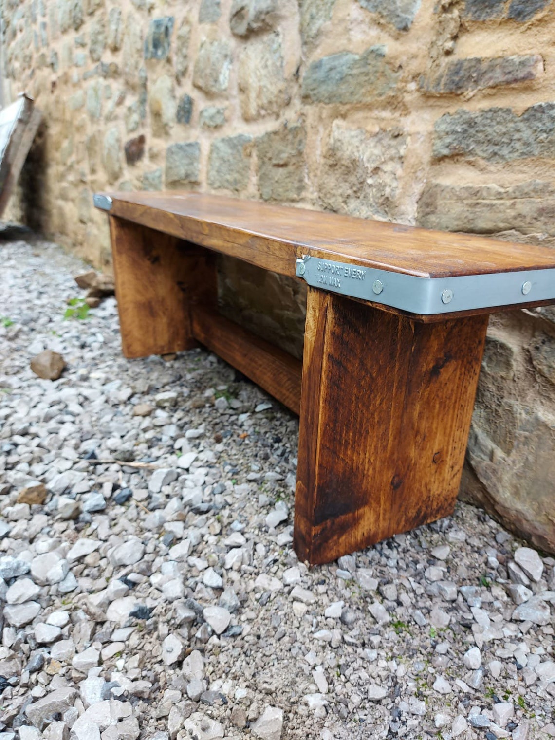 Rustic Handmade Scaffold Board Bench/seating Garden Bench With or ...