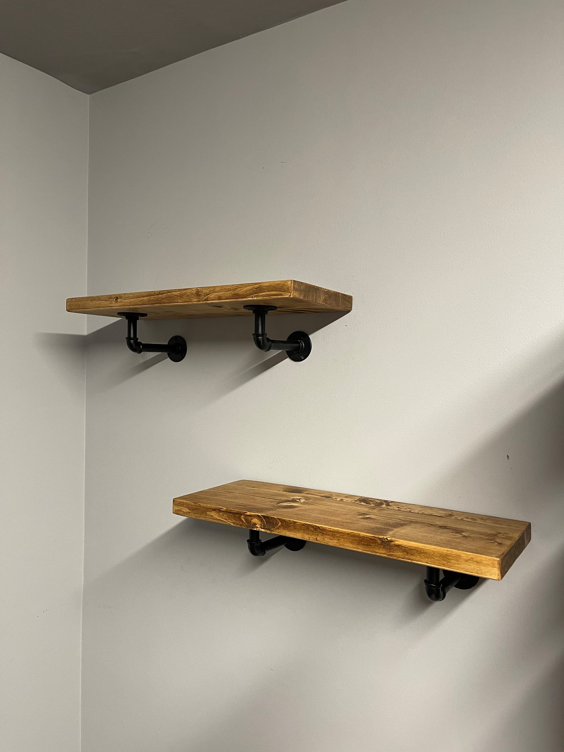 Rustic Reclaimed Scaffold Board Shelf Rustic Shelves Solid - Etsy UK