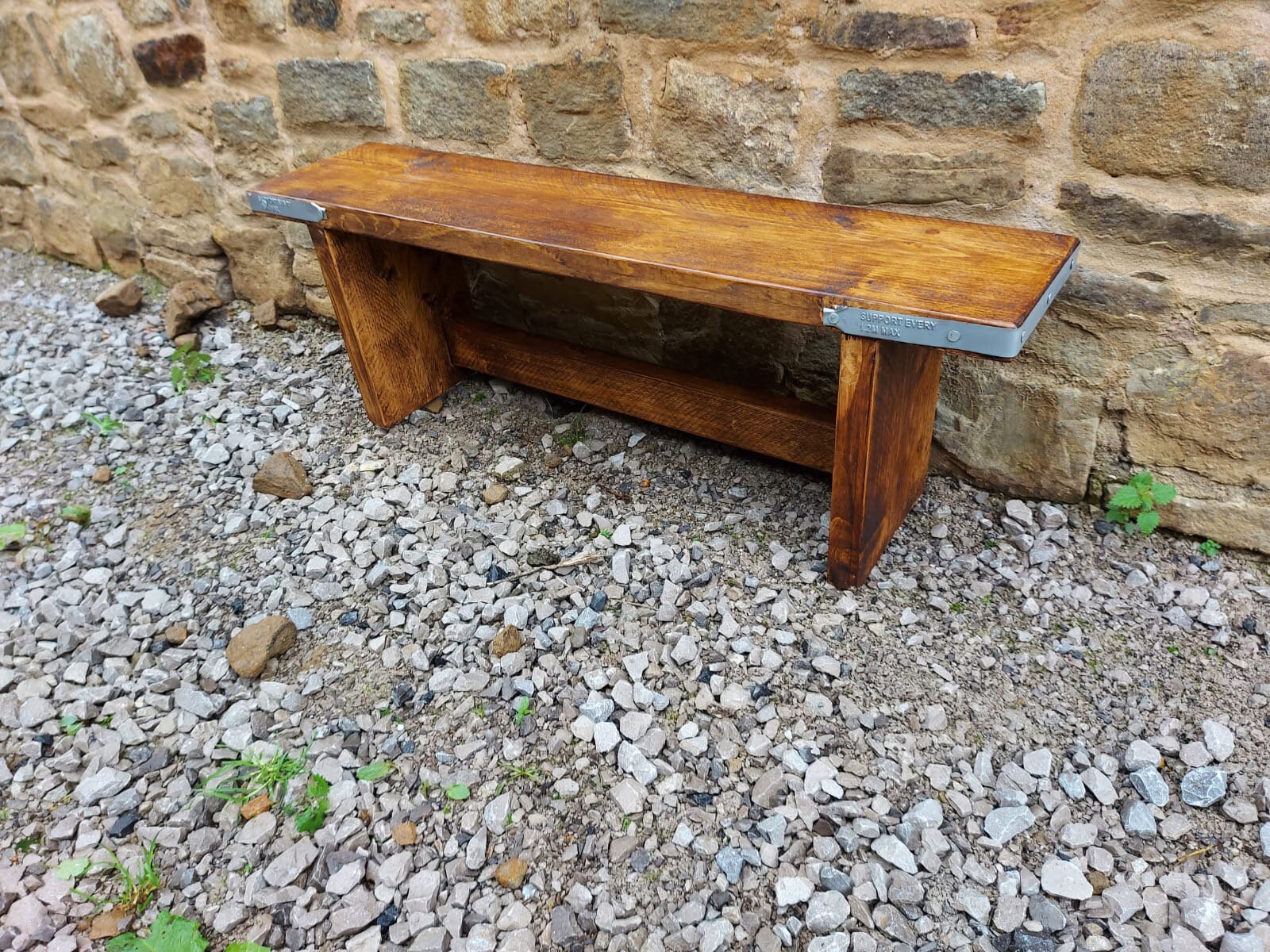 Rustic Handmade Scaffold Board Bench/seating Garden Bench With or ...
