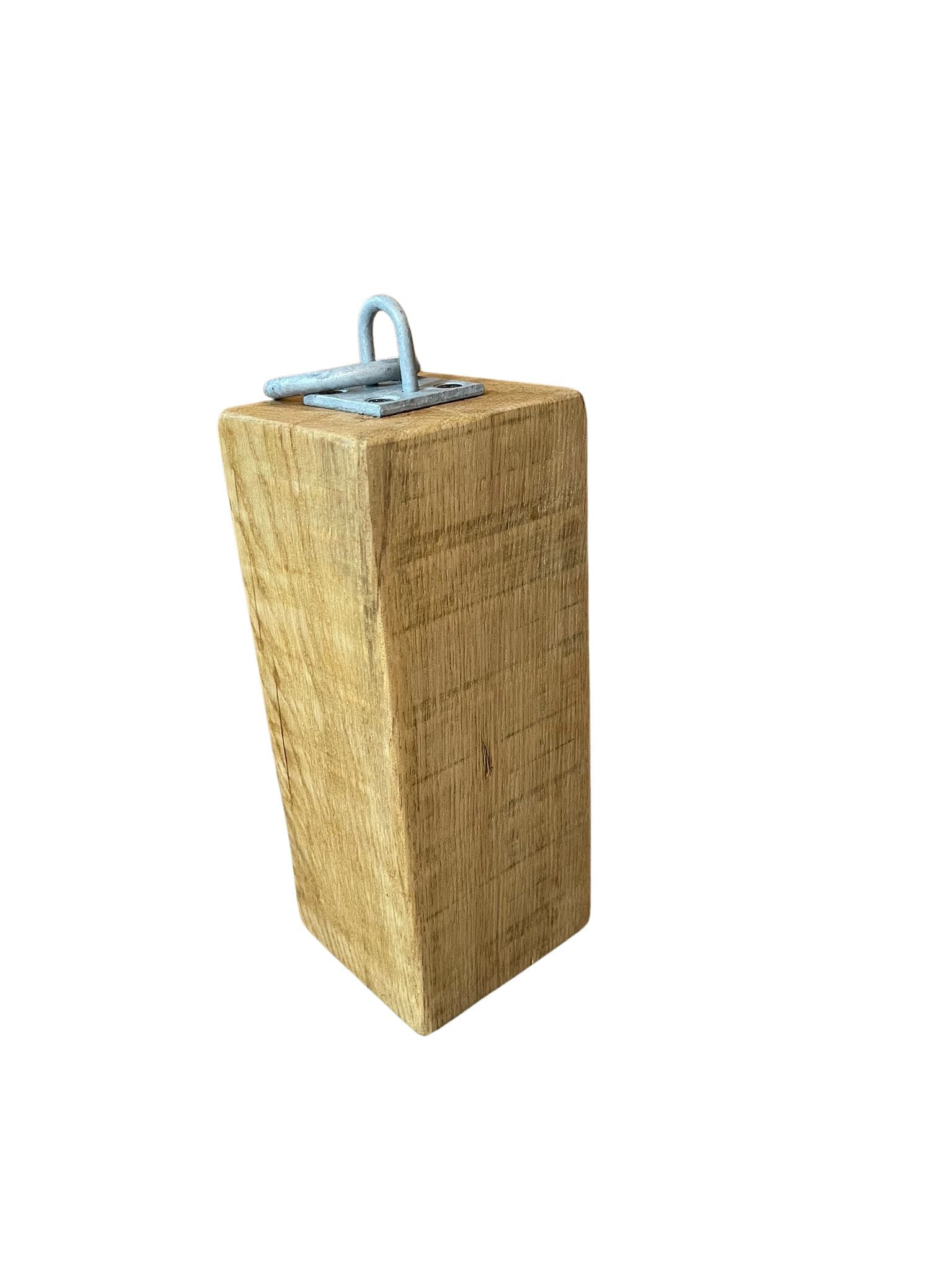 Handmade Solid Oak Heavy Door Stop - Rustic FSC Reclaimed Chunky Oak ...