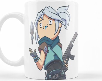 Personalized Valorant Coffee Mug Gift for Him or Her Cool | Etsy