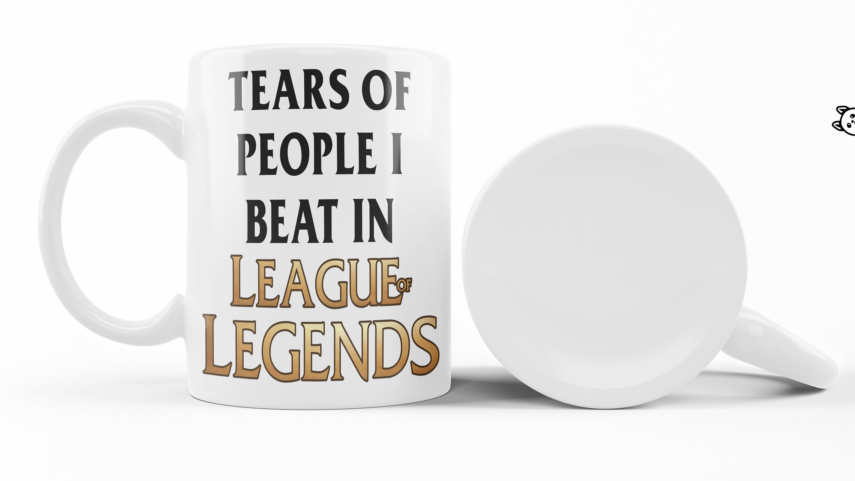 Funny League of Legends Coffee Mug Gift for Him or Her Cool Game Cup ...