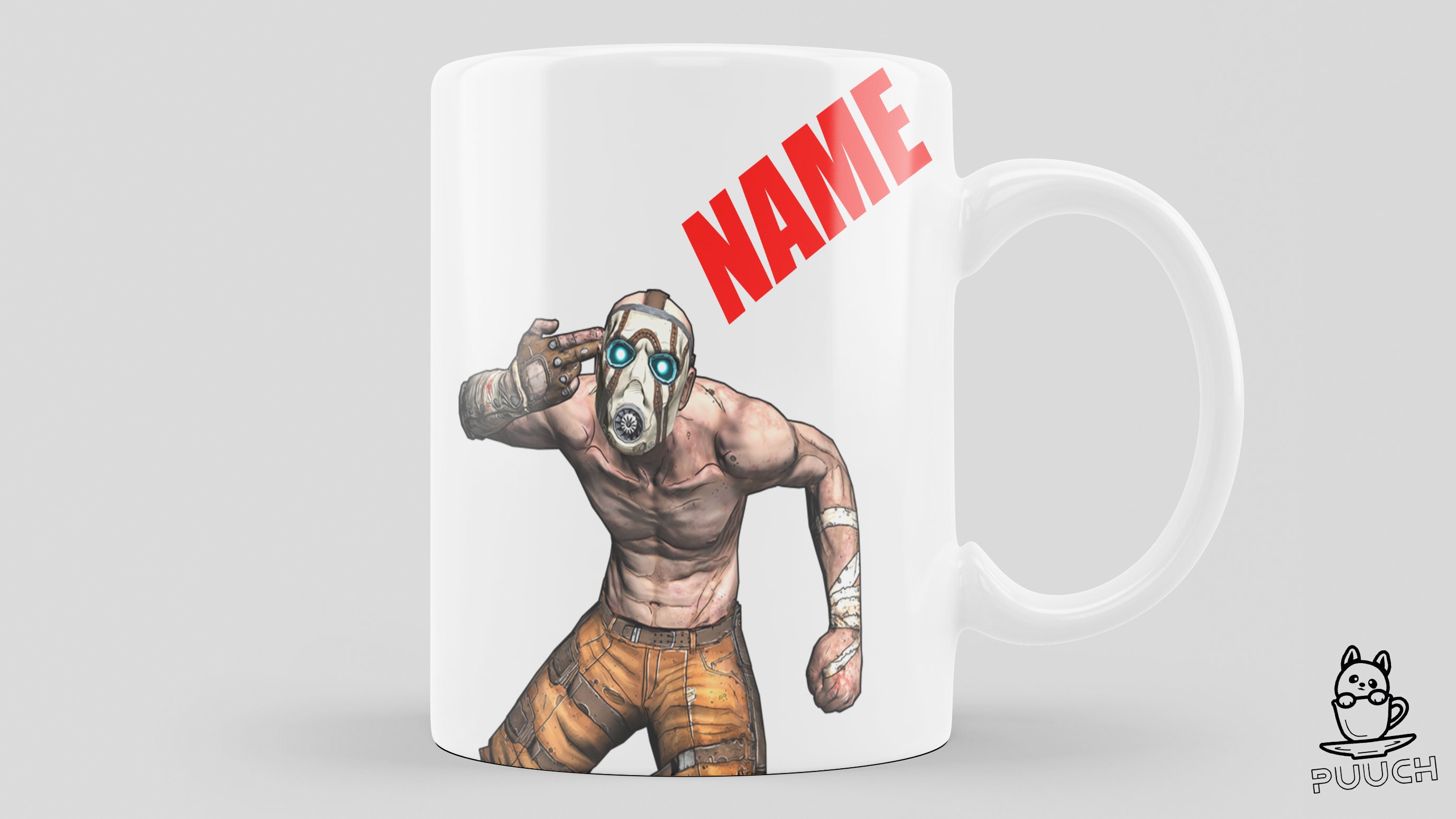 Personalized Borderlands Coffee Mug Gift for Him or Her Cool - Etsy ...