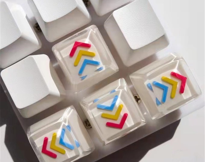 Cherry Arrow Set Keycap Handmade Keycap Resin Keycap - Etsy