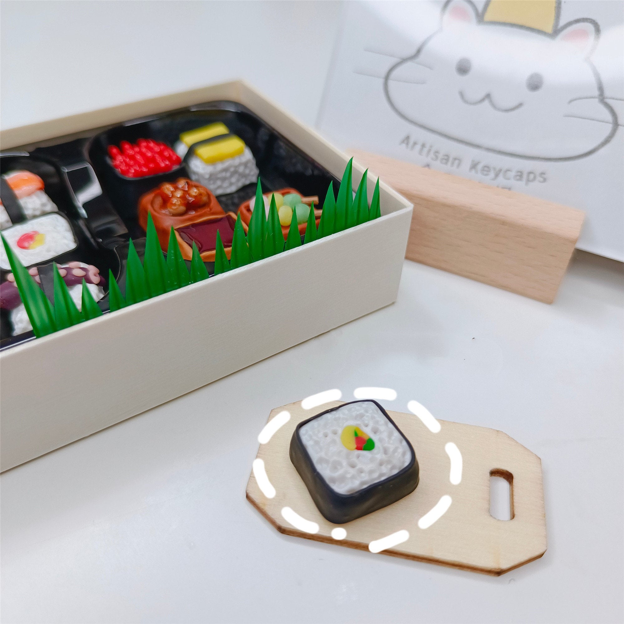 Handmade Sushi Keycaps: Japanese Food Keyboard Collection - Etsy