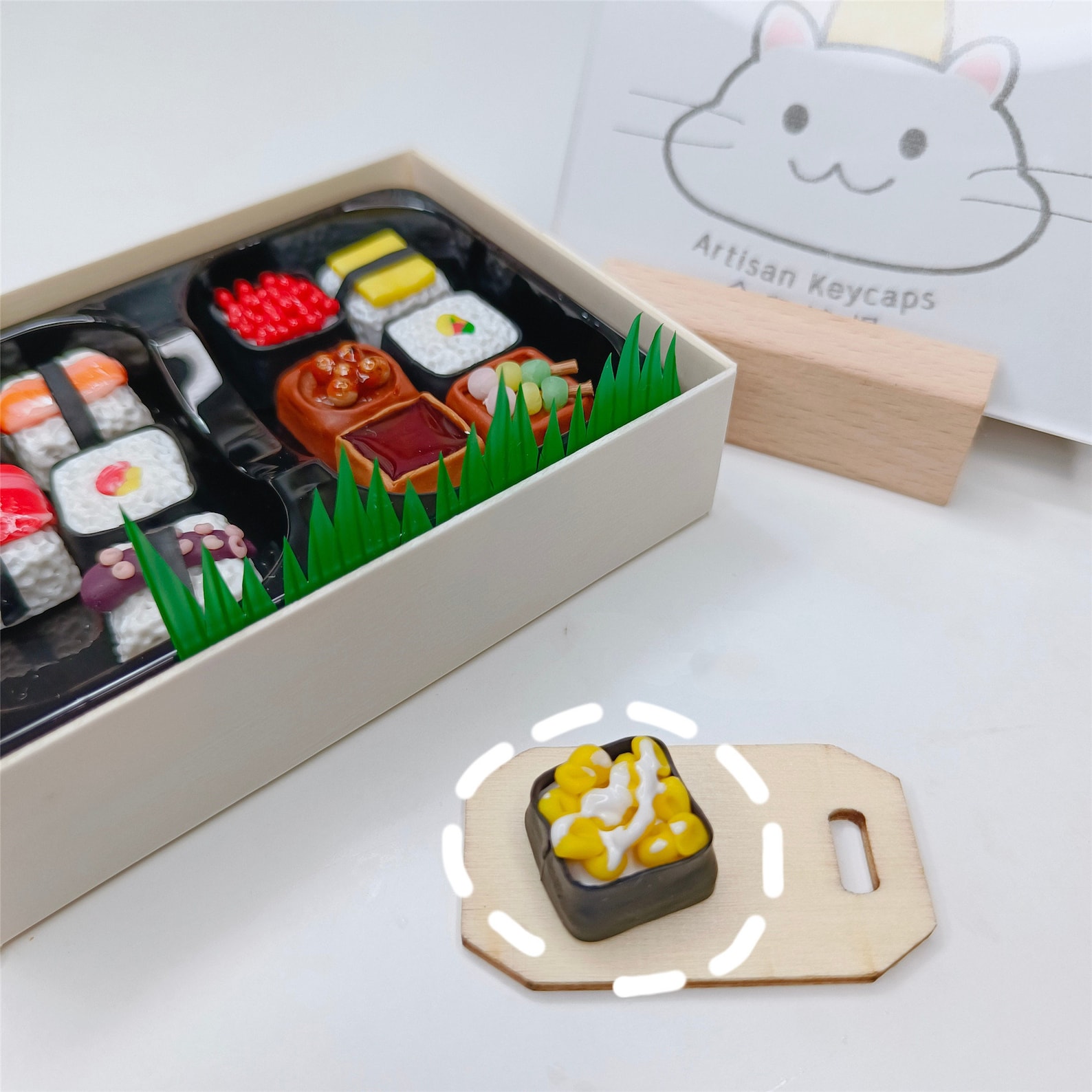 Handmade Sushi Keycaps: Japanese Food Keyboard Collection - Etsy