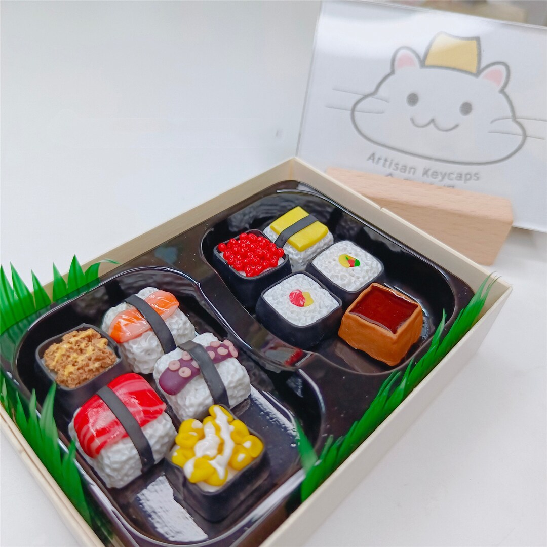 Handmade Sushi Keycaps: Japanese Food Keyboard Collection - Etsy