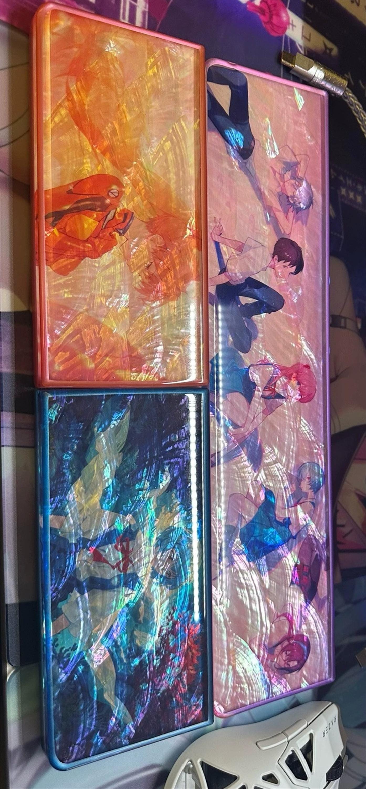 Custom Anime Resin Wrist Rest: Liquid Quicksand Keyboard Rest - Etsy