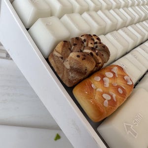 Handmade Chocolate Toast Keycap: 1.5U Soft Clay Tab Key - Etsy