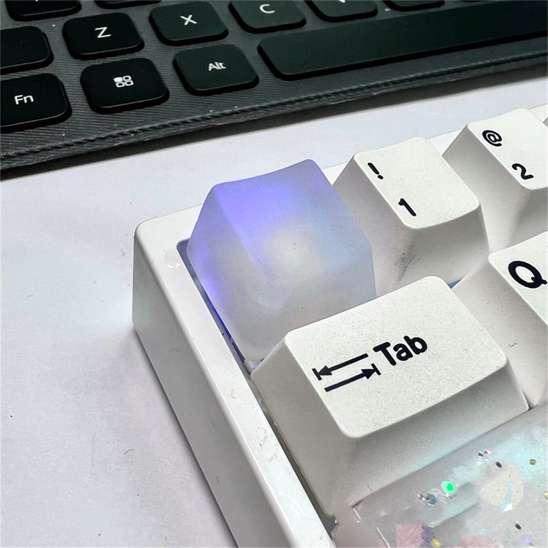 Frosted Clear Light OEM Keycap Matte Surface ESC Keycap Gift Artisan ...