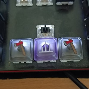 Custom Made Logo Symbol Light Any Size Any Color Nuphy Air Low Switches ...