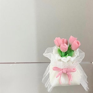 Handmade Ceramic Pink Tulip Keycap: Artisan ESC Key Cap - Etsy