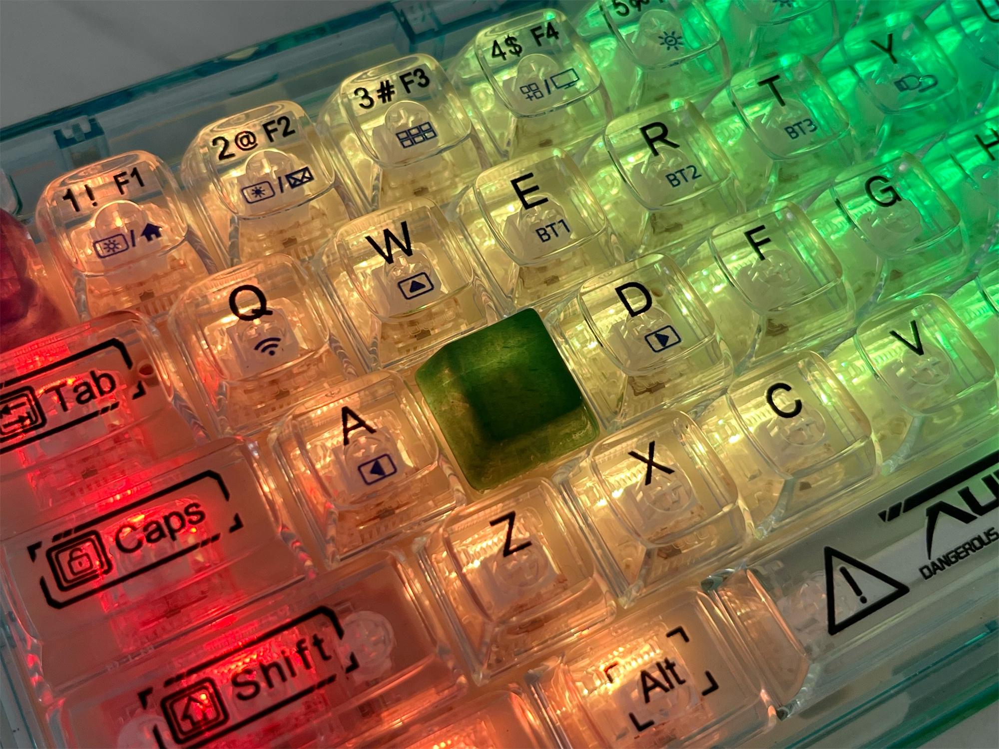 Handmade African Jade Keycap: Green Keyboard Collection - Etsy