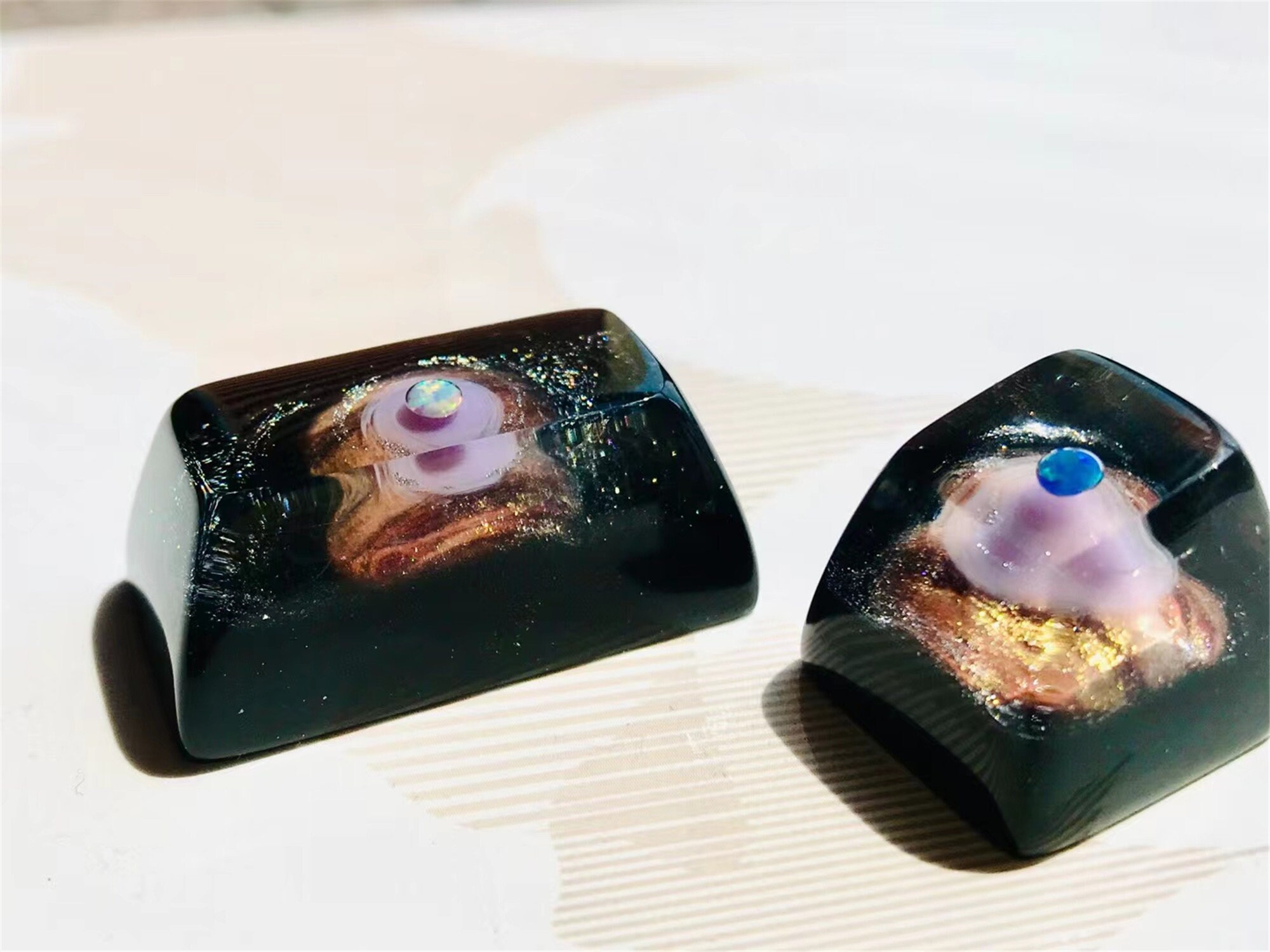 Universe the Wandering Earth Key Cap Handmade Artisan Keycap - Etsy
