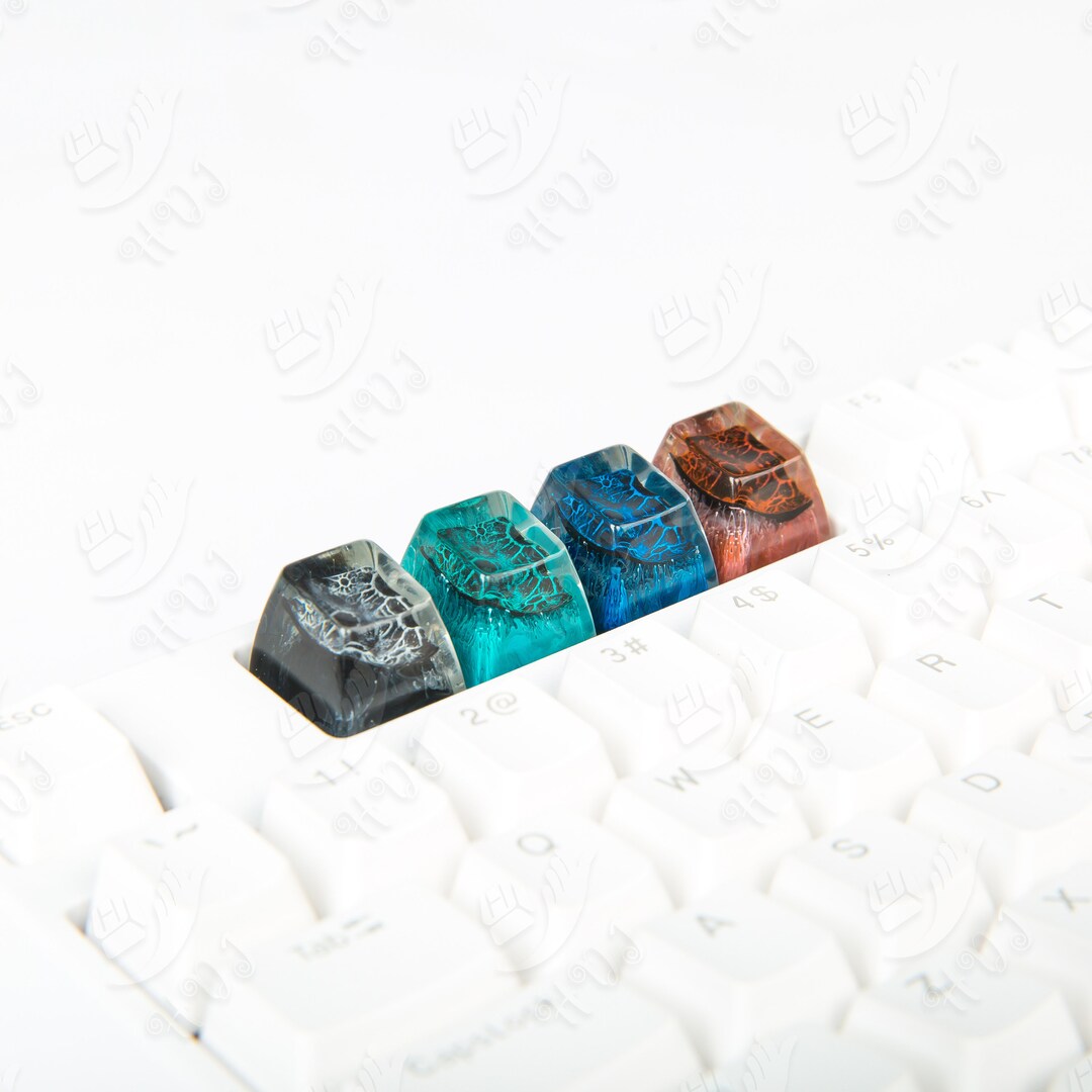 Moonscape Lunar Surface Light Through SA Esc Keycap for GMK MX Flico ...