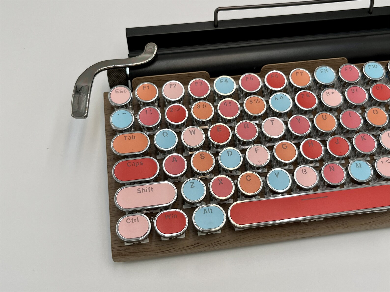 Steampunk Mechanical Keyboard: Wireless Bluetooth, Colorful Keycaps - Etsy