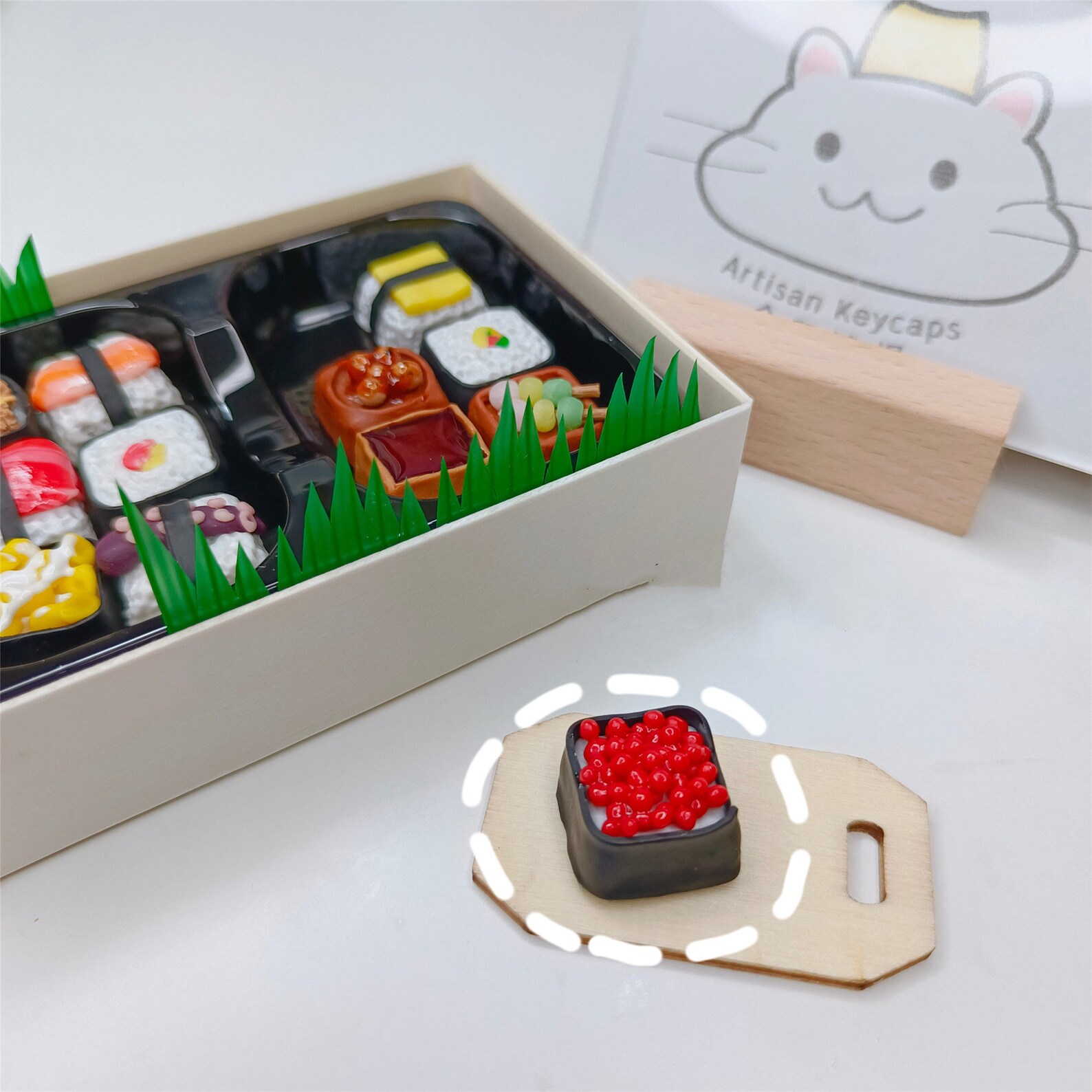 Handmade Sushi Keycaps: Japanese Food Keyboard Collection - Etsy