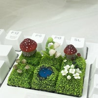 Mushroom Forest Keycap Set: Cherry or MOA Profile, PBT - Etsy