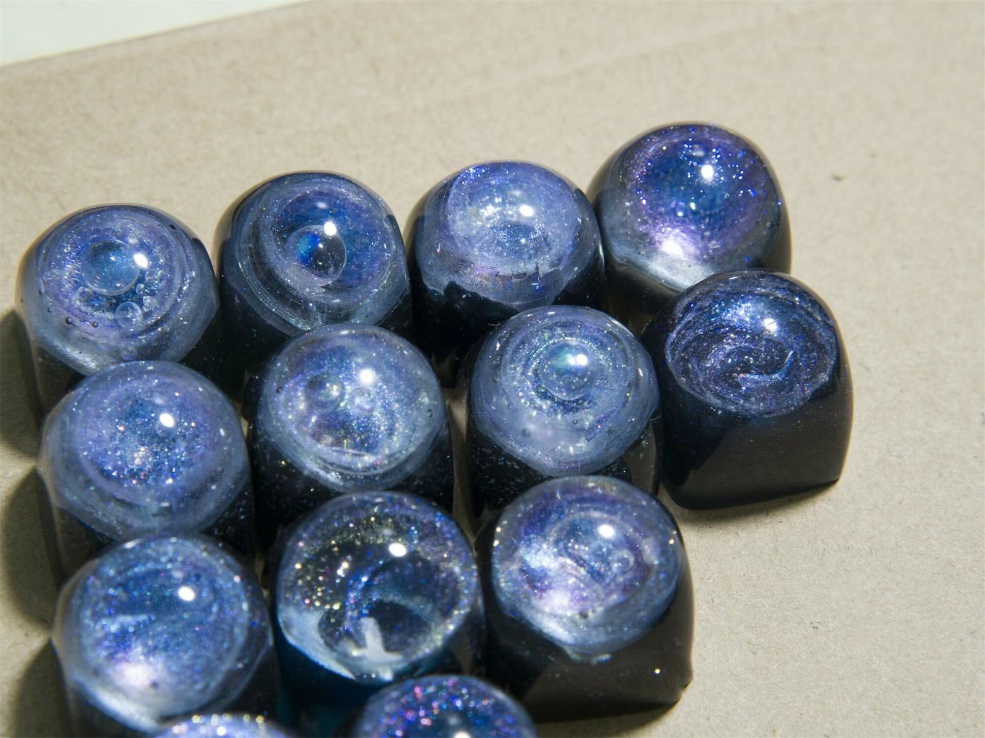 Handmade Resin Galaxy Keycap: 3D Star ESC Key - Etsy